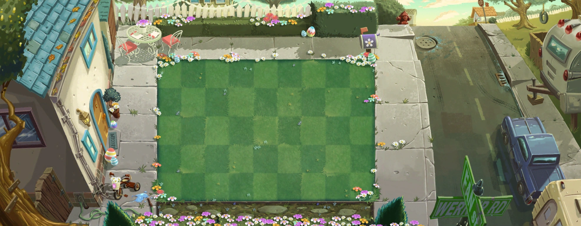 Image - Springening has Sprung Lawn.PNG | Plants vs. Zombies Wiki ...