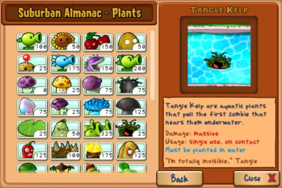 Tangle Kelp/Gallery | Plants vs. Zombies Wiki | Fandom