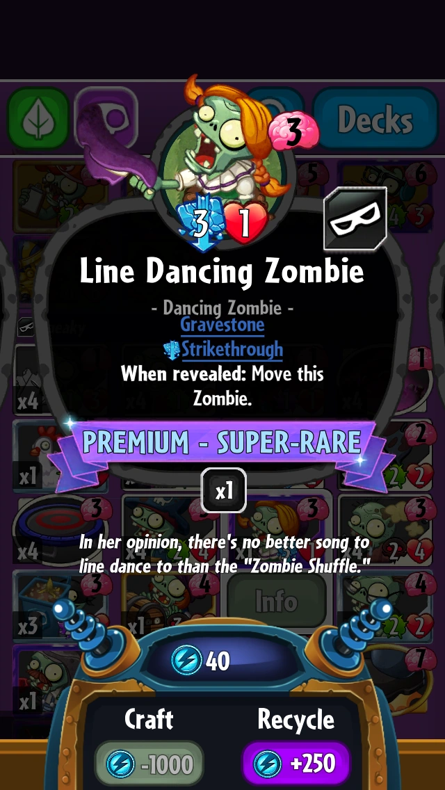 Line Dancing Zombie | Plants vs. Zombies Wiki | FANDOM powered by Wikia