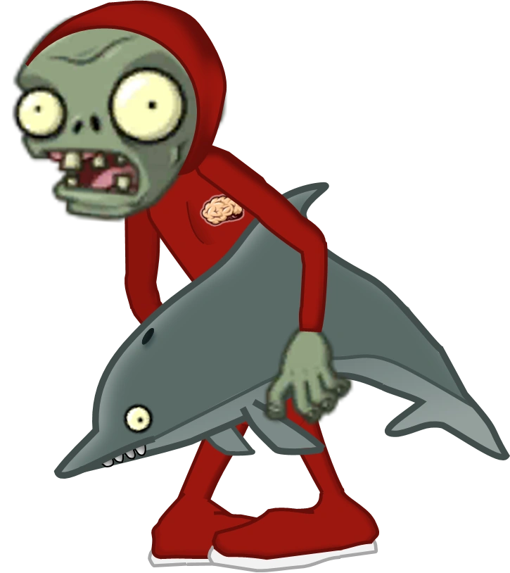 Image - Dolphin Rider Zombie PvZ2.png | Plants vs. Zombies Wiki ...