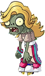Image - HD Roller Skate Zombie.png | Plants vs. Zombies Wiki | FANDOM ...
