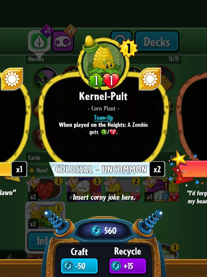 Kernel-Pult (Plants vs. Zombies Heroes) | Plants vs. Zombies Wiki | Fandom