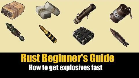 How to get Explosives Fast | Rust Wiki | Fandom