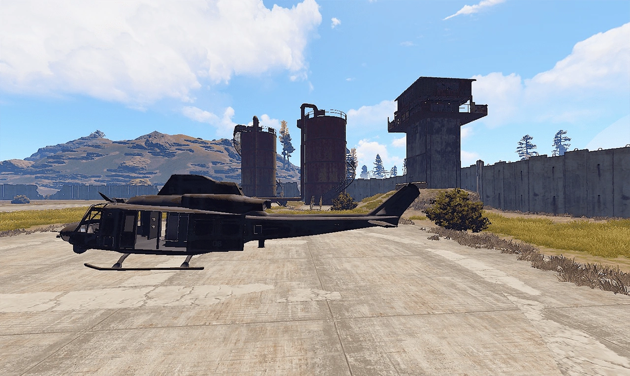 Image - Airfield helicopter.png | Rust Wiki | FANDOM powered by Wikia