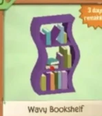 Wavy Bookshelf | Play Wild Item Worth Wiki | Fandom