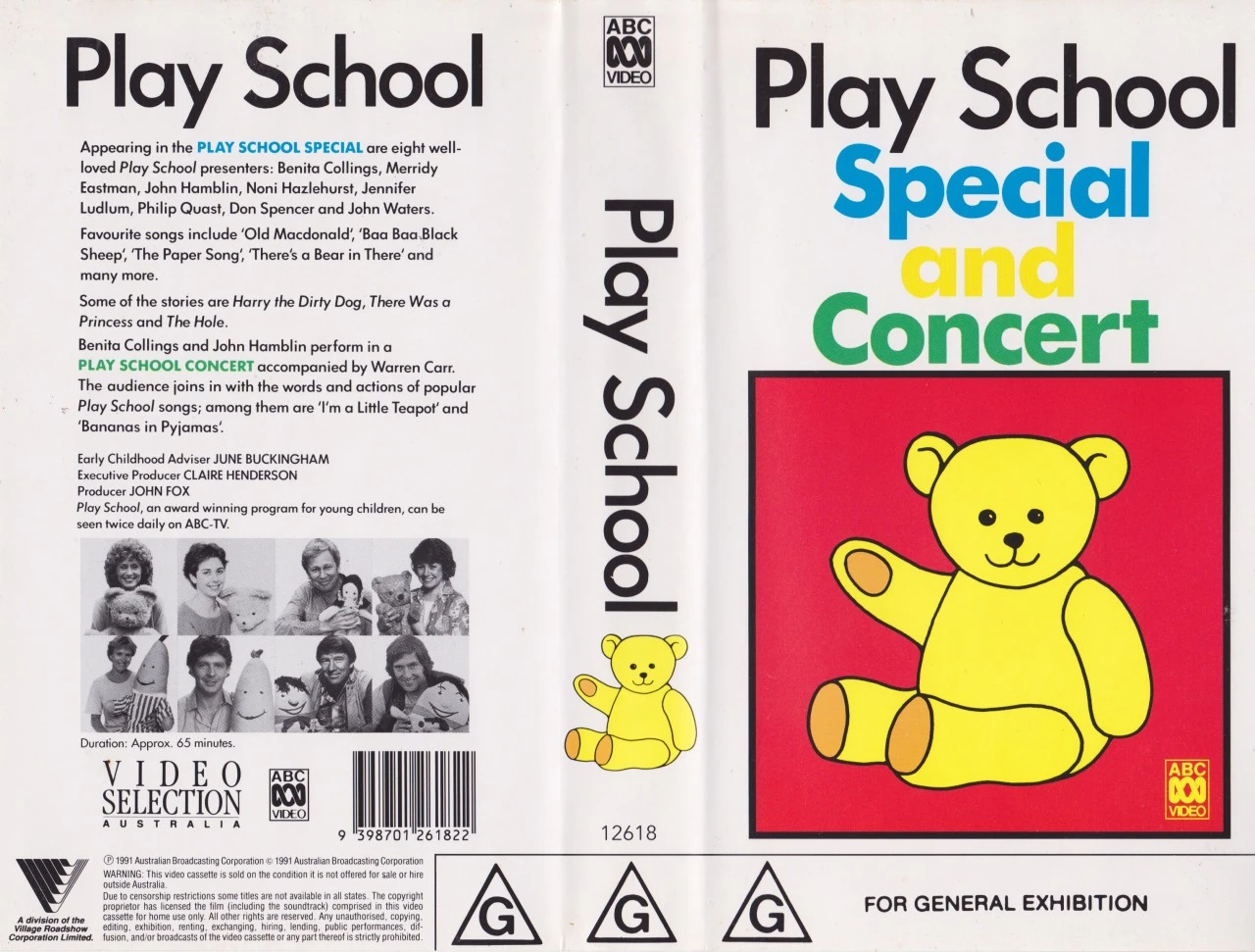 Special and Concert (video) | Play School Wiki | Fandom
