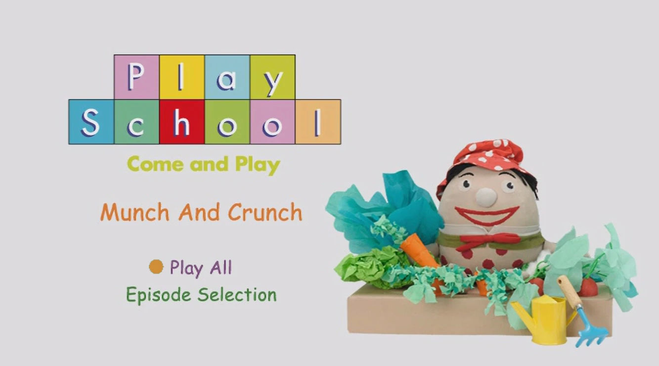 Munch and Crunch (video) | Play School Wiki | Fandom