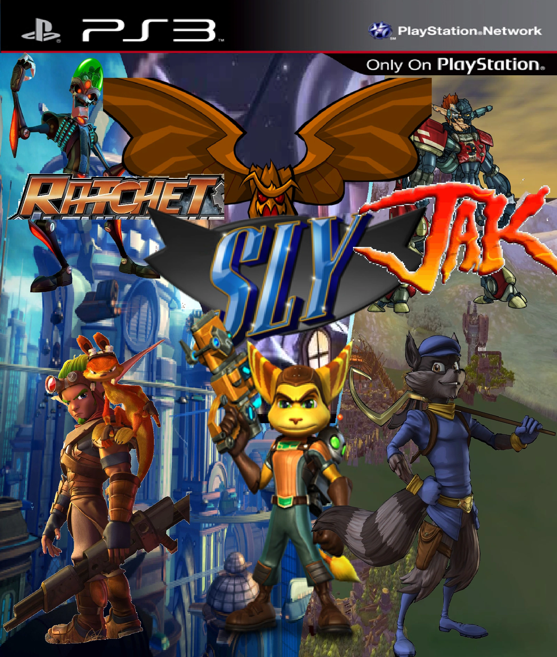 Image - Ratchet sly jak crossover game 2.png | PlayStation All-Stars ...