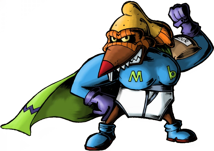 Image - Muscular Beaver.png | PlayStation All-Stars FanFiction Royale ...