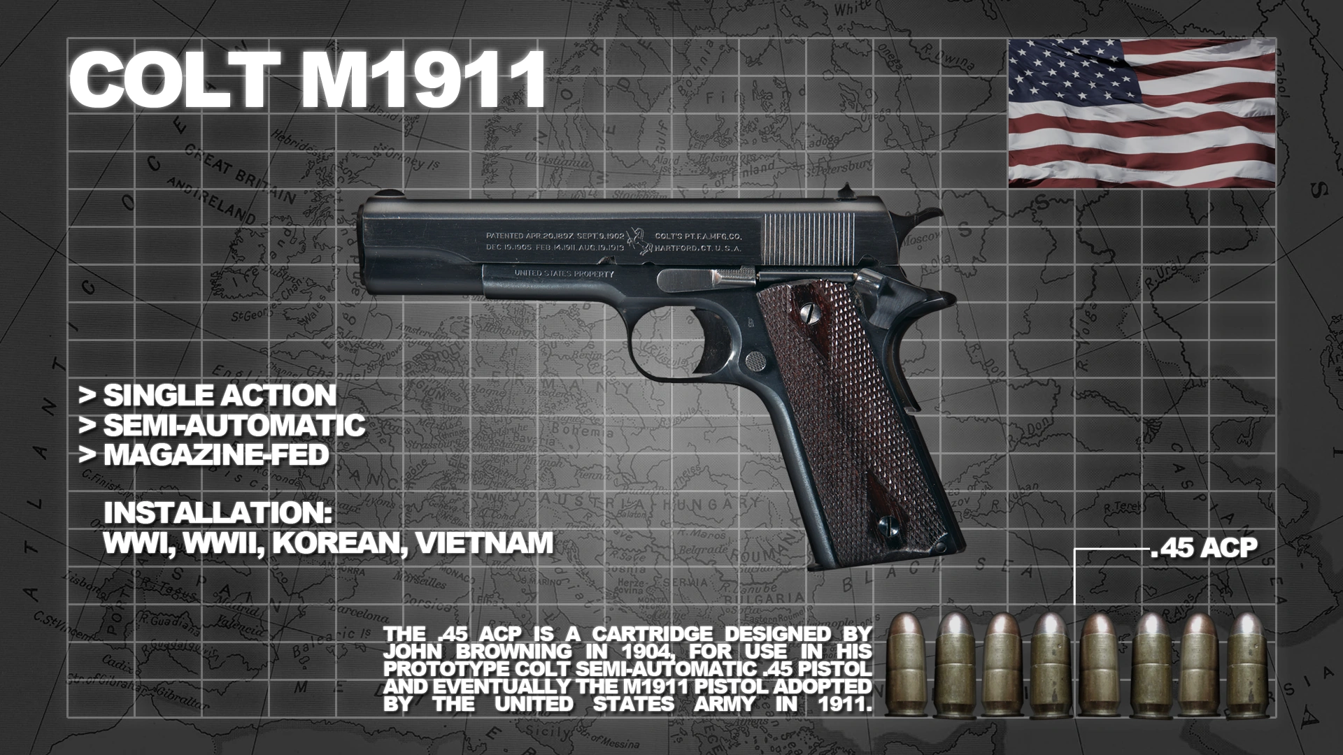 The Colt M1911 (Mustang & Sally / C-3000 B1at-ch35) | Playthegamehome ...