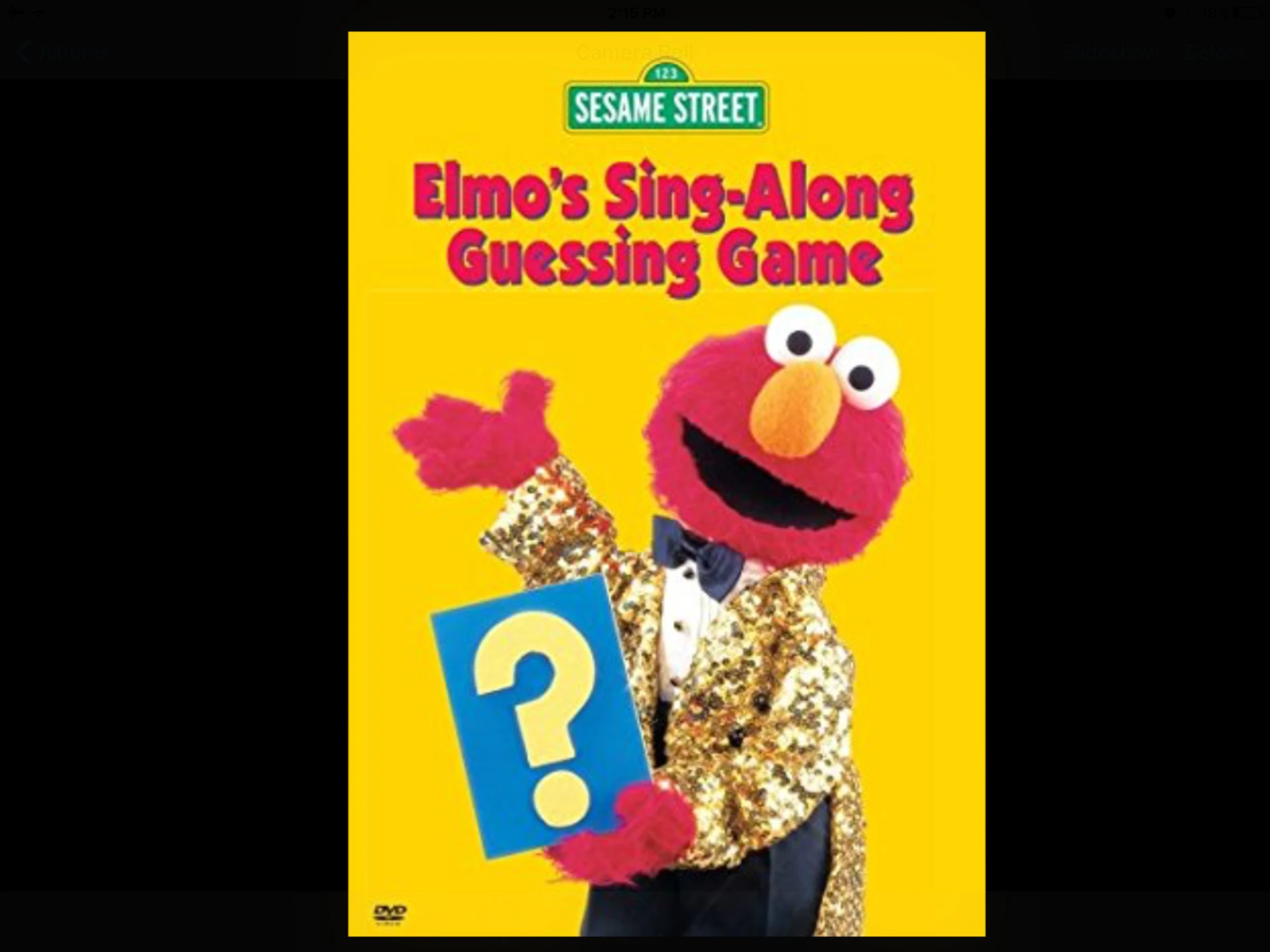 Sesame Street : Elmo's sing along guessing game | Plush react animal ...