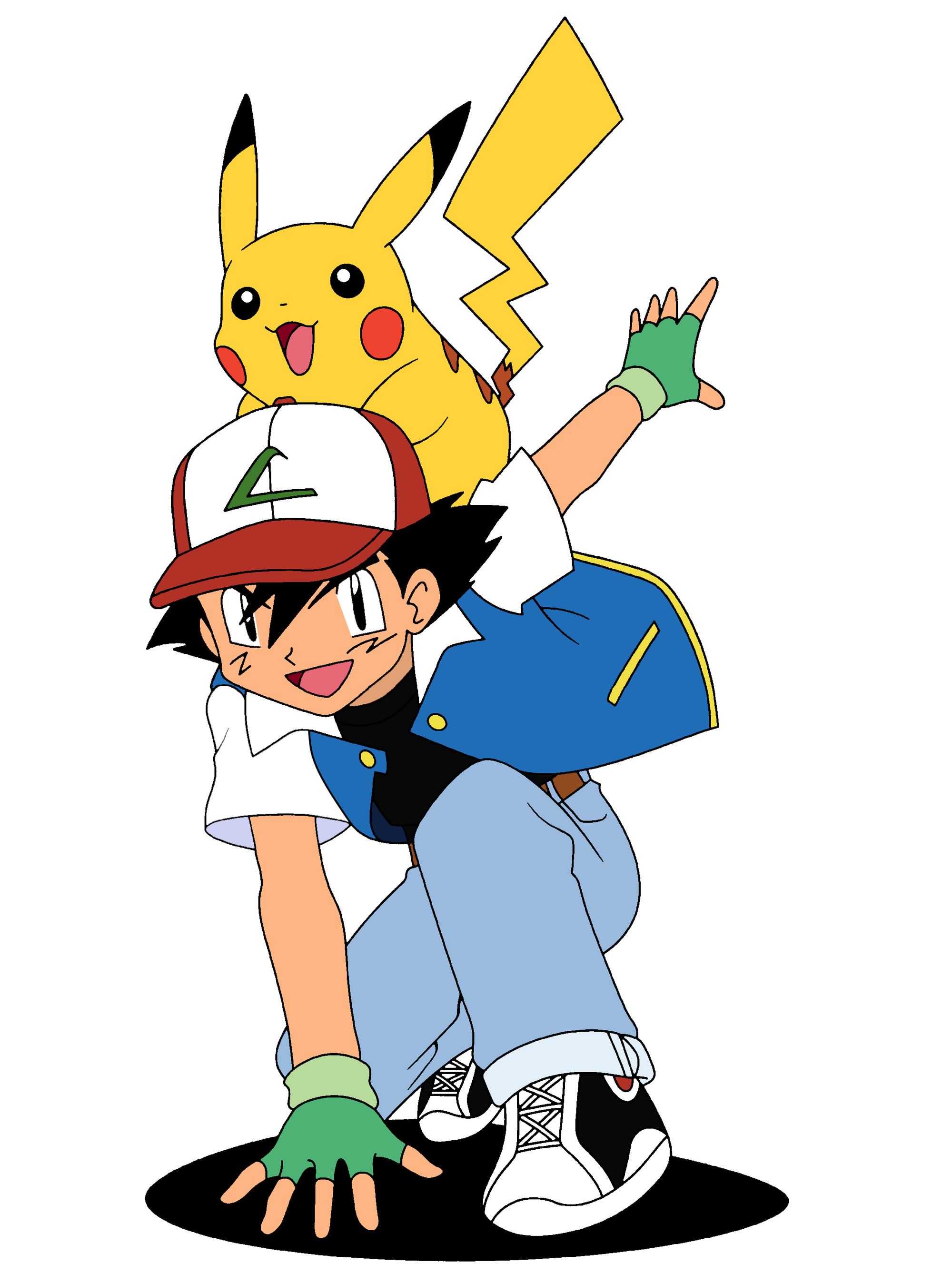 Image Ash And Pikachupng Old Skool Pokémon Wiki Fandom Powered By Wikia