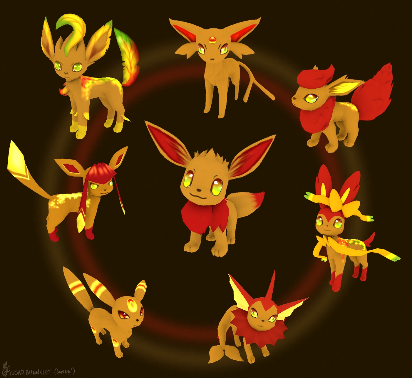 Solstice Eevee | Pokecentral Network | Fandom