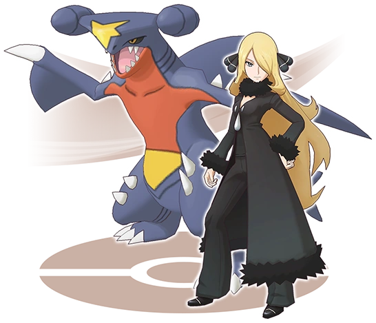 Cynthia and Garchomp | Pokémon Masters Wiki | Fandom
