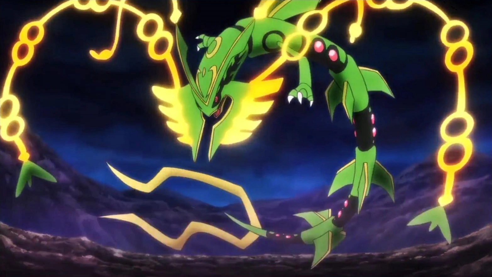 Image - Mega Rayquaza Trailer Anime.png | Pokémon Wiki | FANDOM powered ...