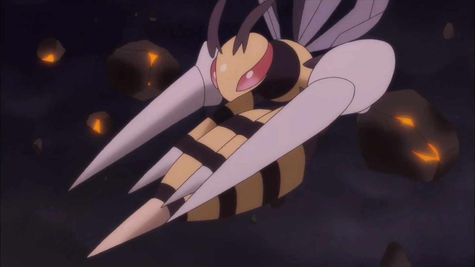 Image - Mega Beedrill Trailer Anime.png | Pokémon Wiki | FANDOM powered ...