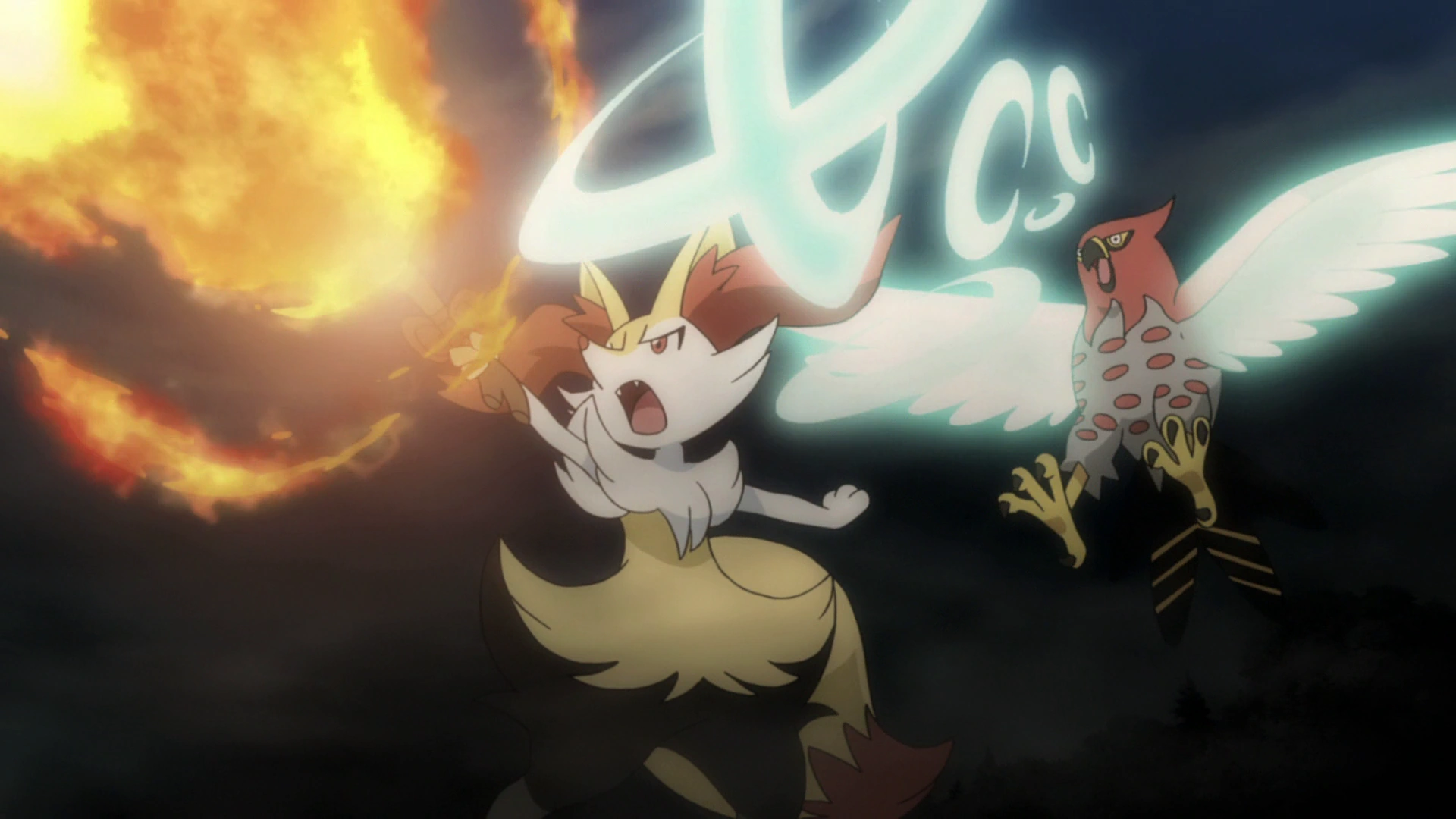 Image - Ash Talonflame Razor Wind.png | Pokémon Wiki | FANDOM powered ...