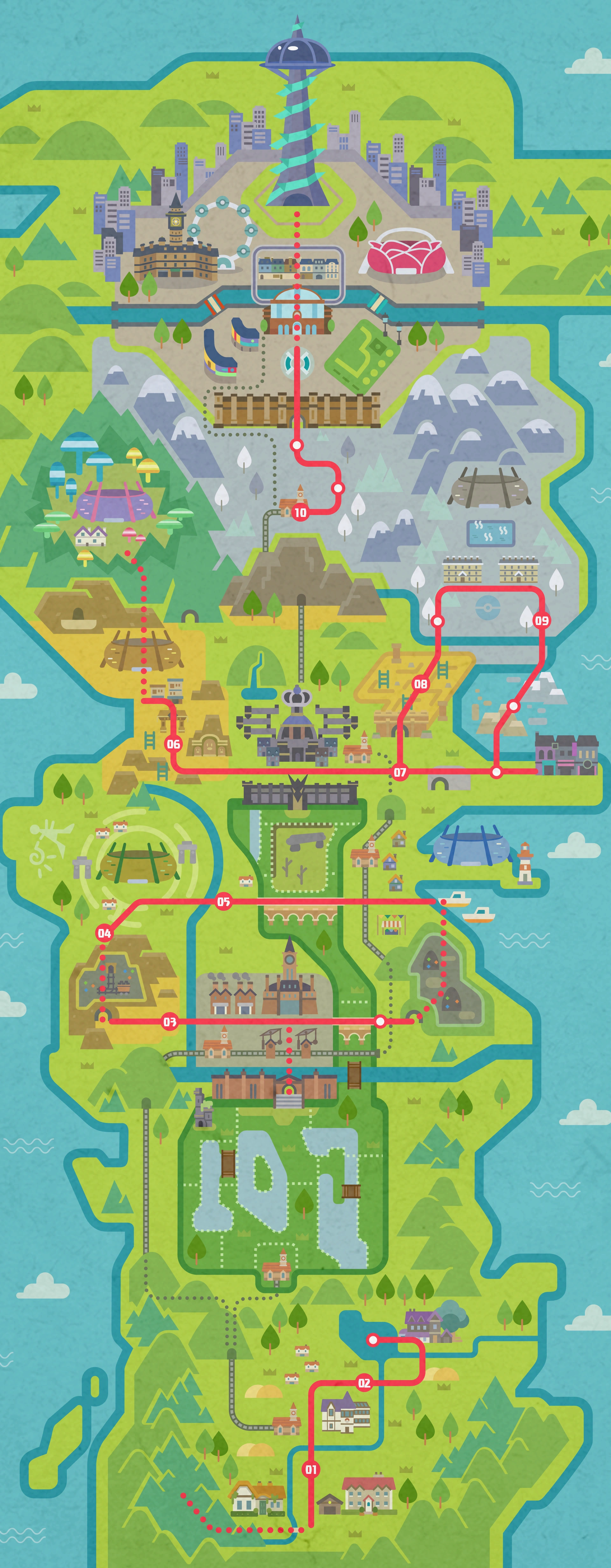 타운맵 | 포켓몬 위키 | Fandom