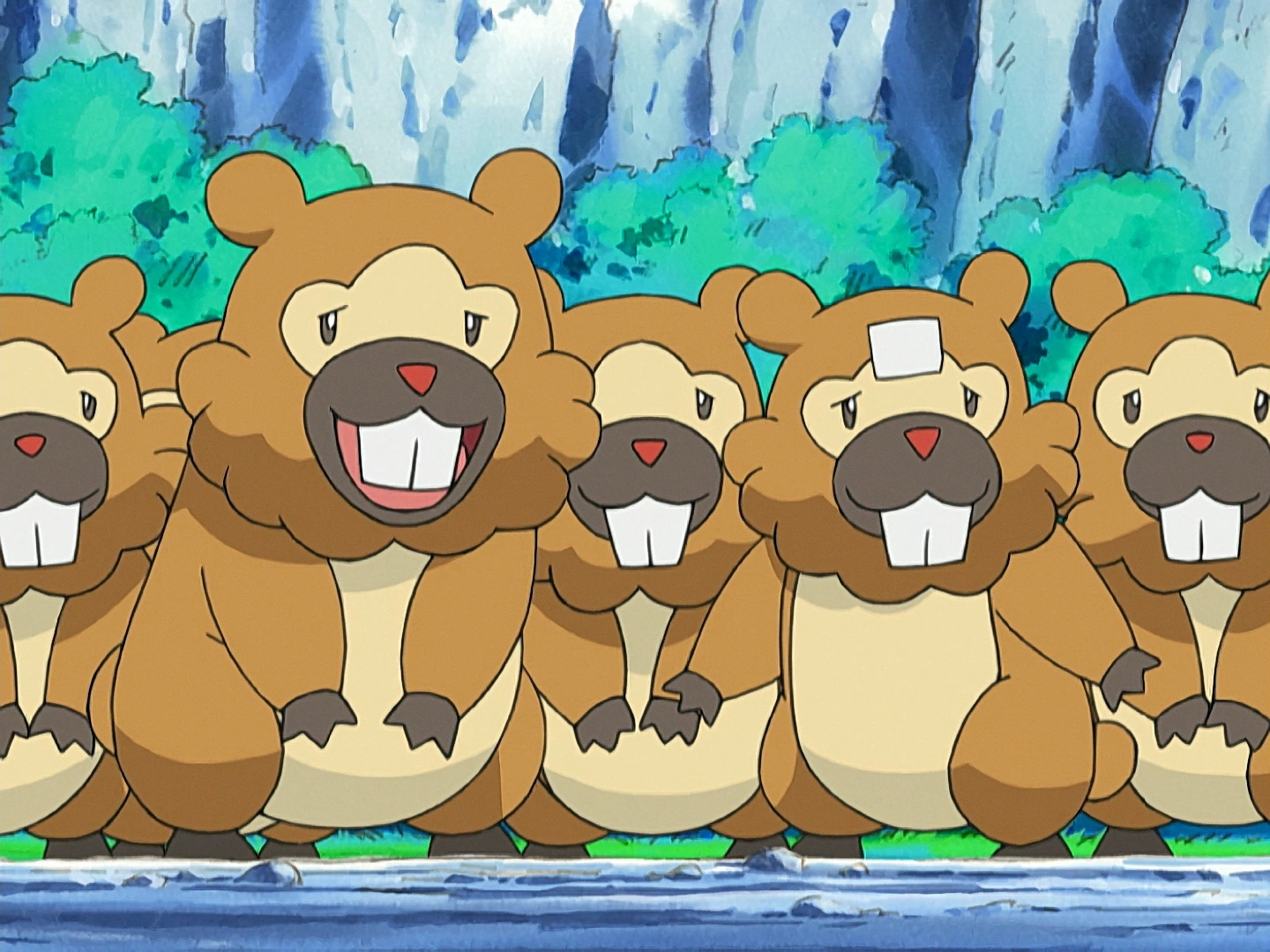 Image - Bidoof AG058.png | Pokémon Wiki | FANDOM powered by Wikia