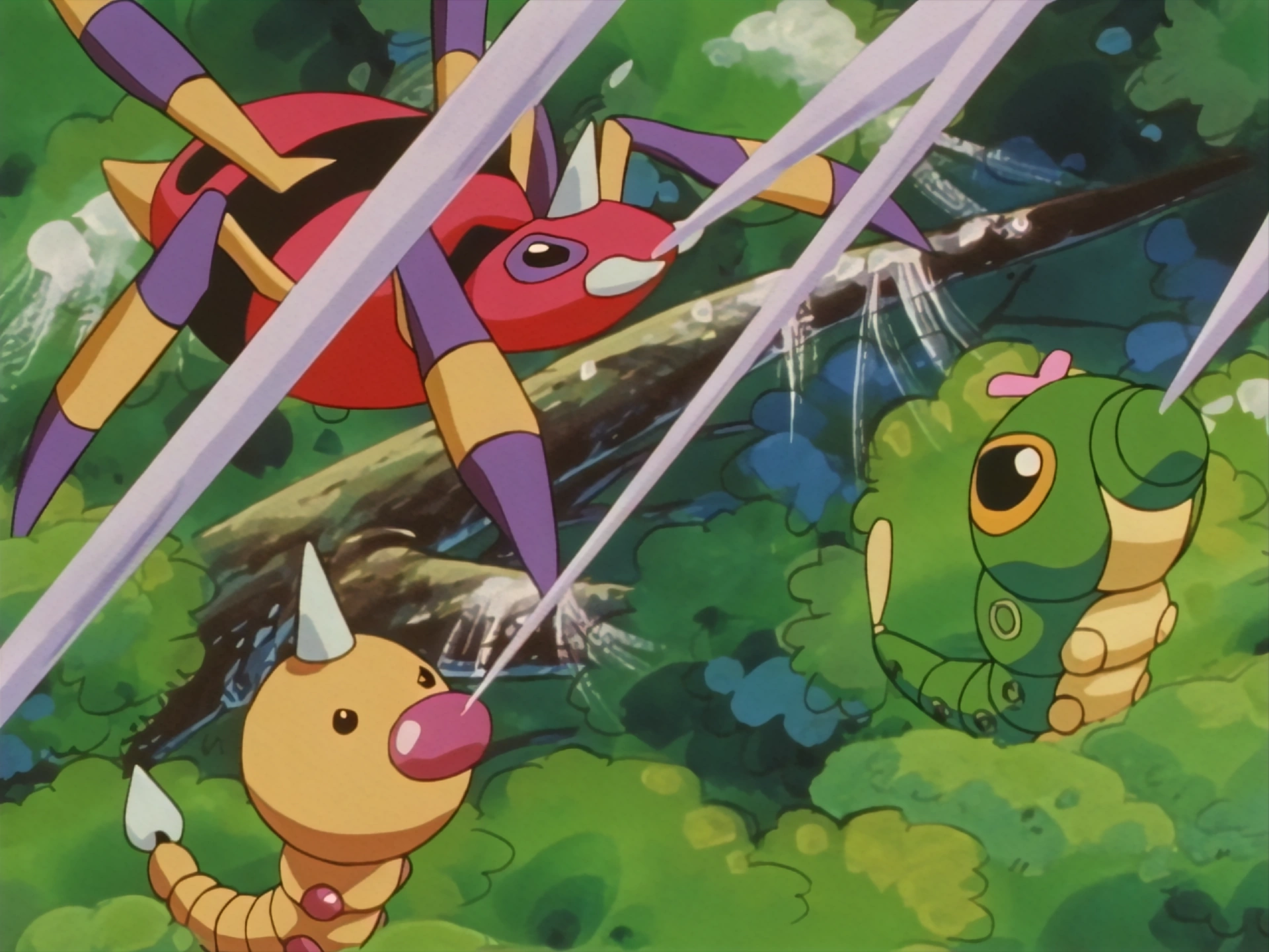Image - Caterpie Weedle String Shot.png | Pokémon Wiki | FANDOM powered ...