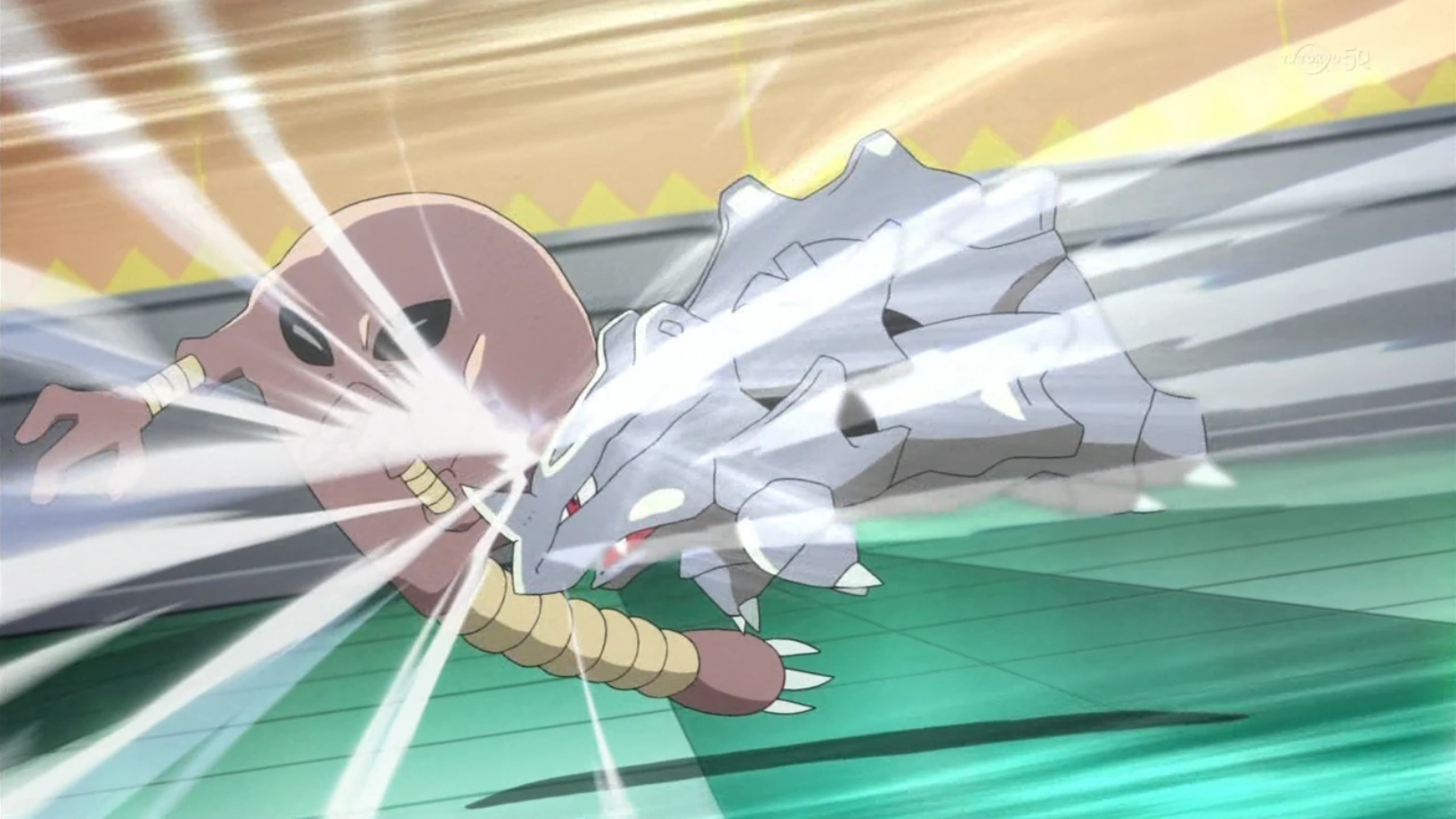 Image - Giovanni Rhyhorn Horn Attack PO.png | Pokémon Wiki | FANDOM ...