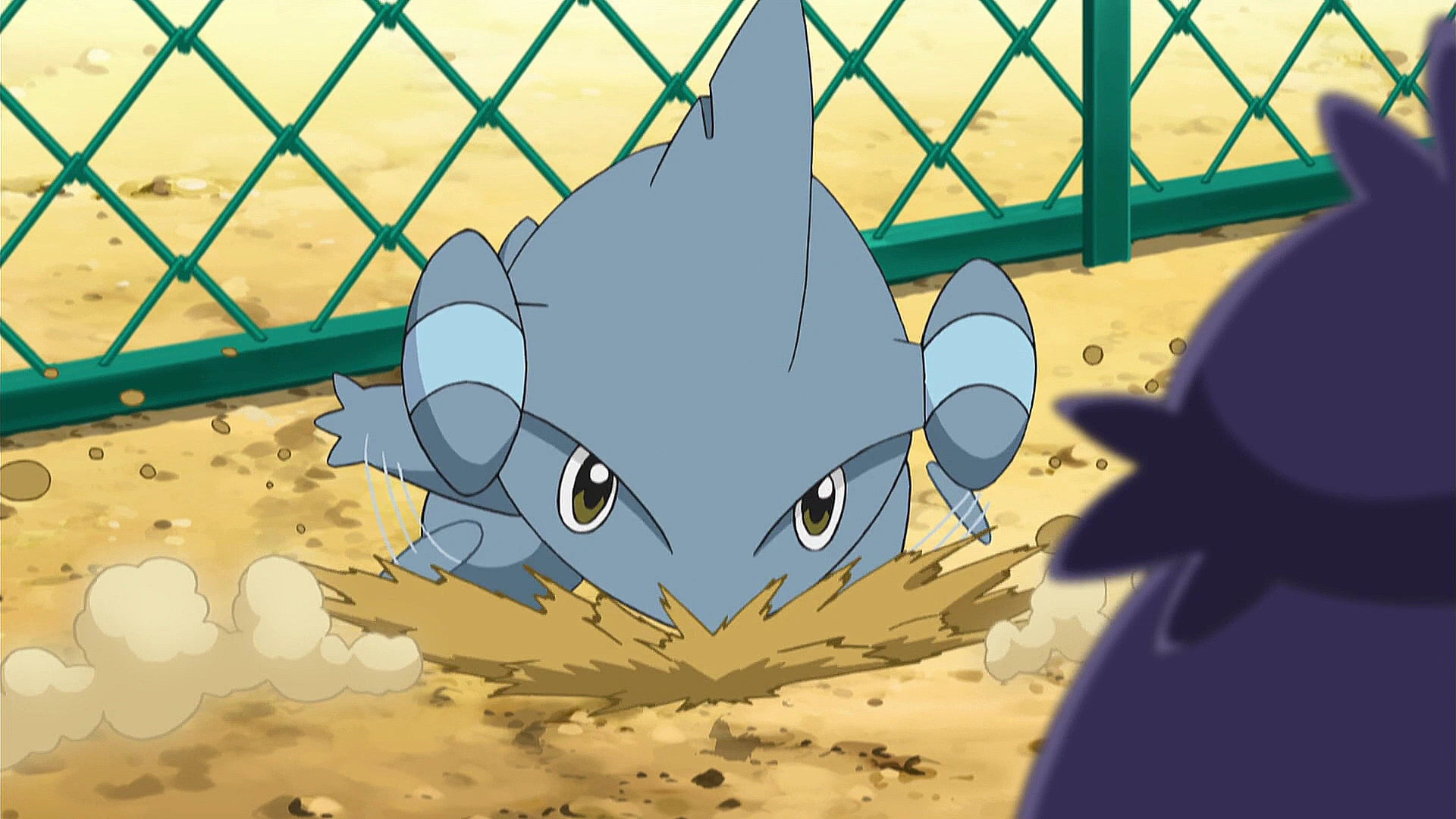 Image - Iris Gible Dig.png | Pokémon Wiki | FANDOM powered by Wikia