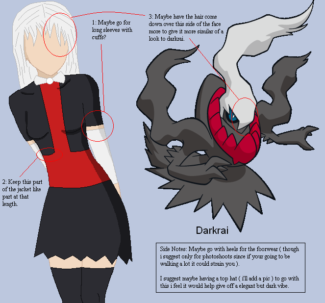 Image Darkrai Female Gijinka2png Pokemon Arena X Wiki Fandom