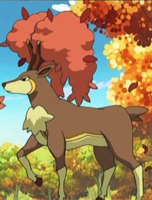 Image - Autumn Sawsbuck anime.png | PokéFanon | FANDOM powered by Wikia