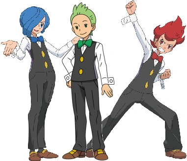 Striaton City Gym Leaders Chili, Cress, and Cilan | PokéFanon | Fandom