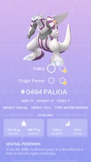 Palkia | Pokémon GO Wiki | Fandom