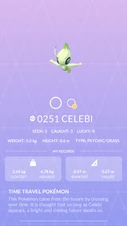 Celebi | Pokémon GO Wiki | Fandom