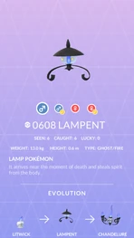 Lampent | Pokémon GO Wiki | Fandom