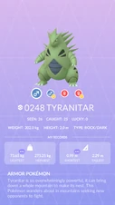 Tyranitar | Pokémon GO Wiki | Fandom