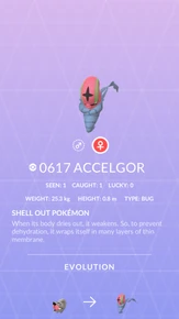 Accelgor | Pokémon GO Wiki | Fandom