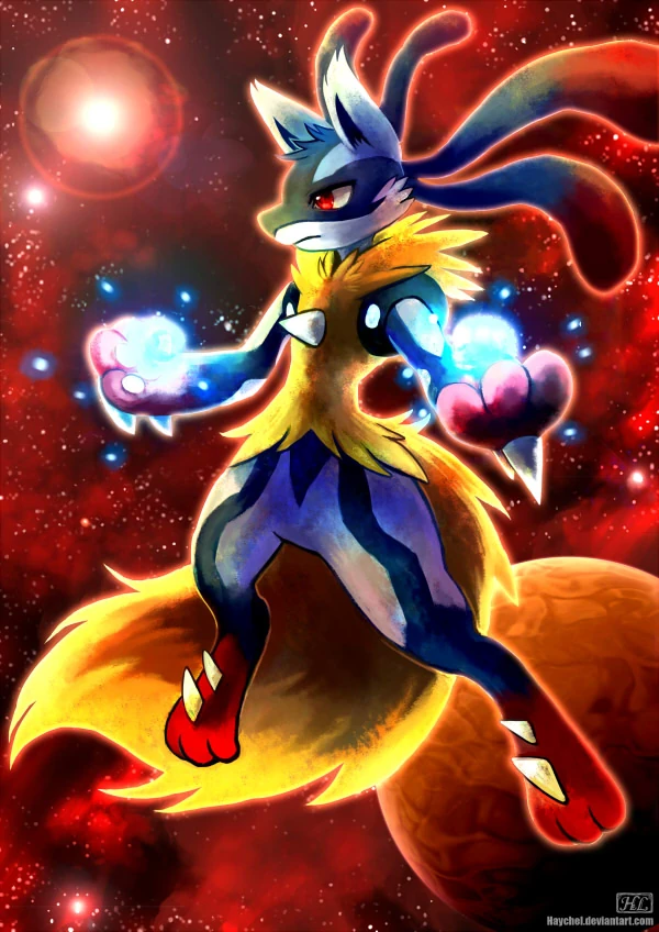 Image - Mega lucario by haychel.jpg | Pokemon Tower Defense Wiki ...
