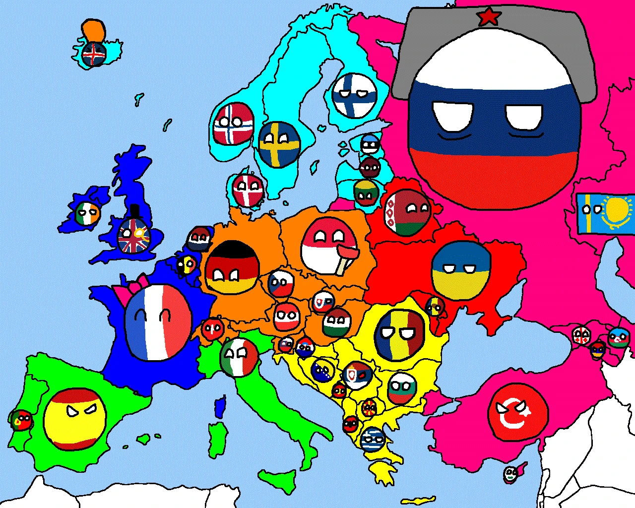 Polandball Europe