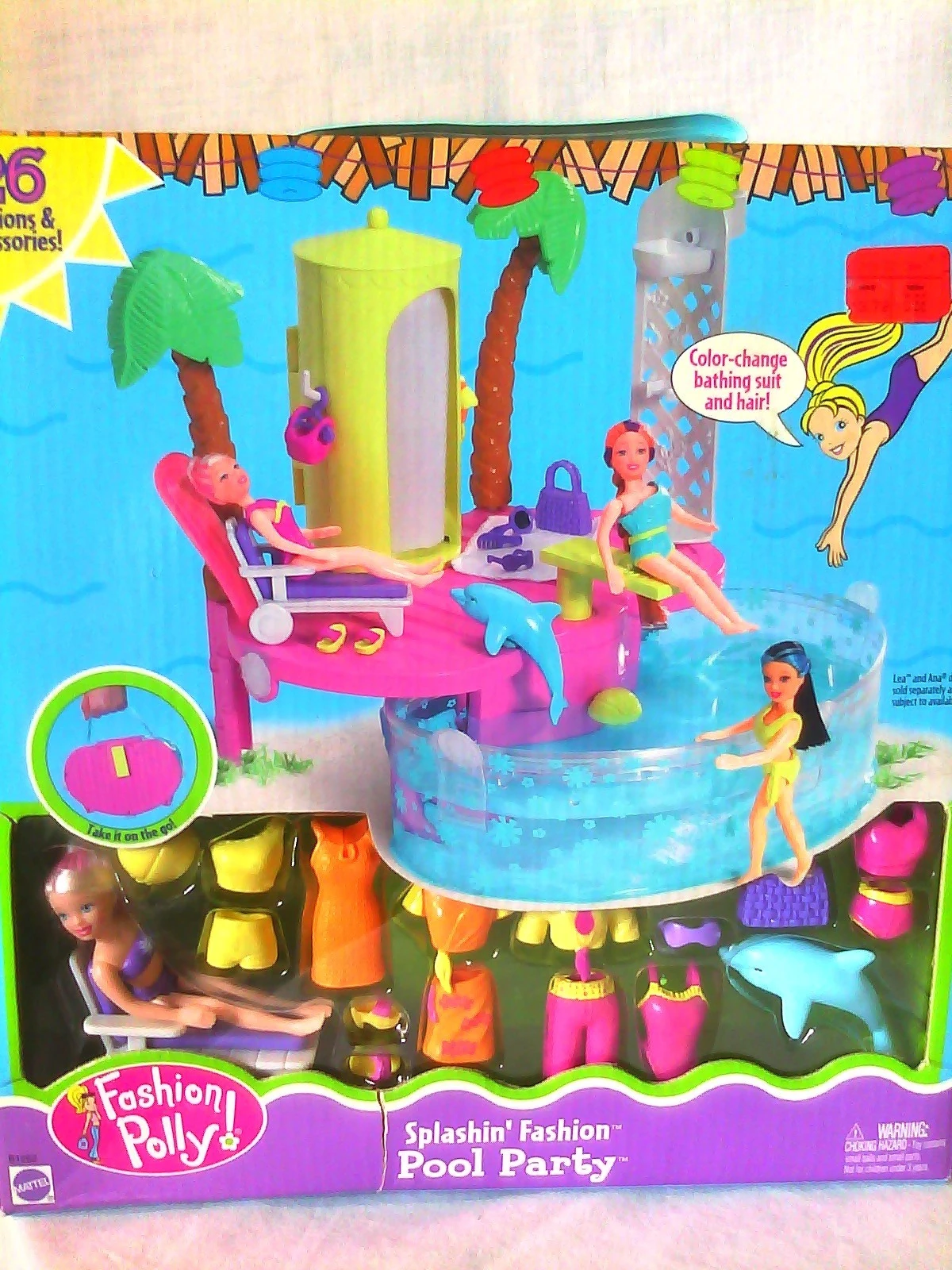 Image - Polly Pocket Splashin' Fashion Pool Party Polly.jpg | Polly ...