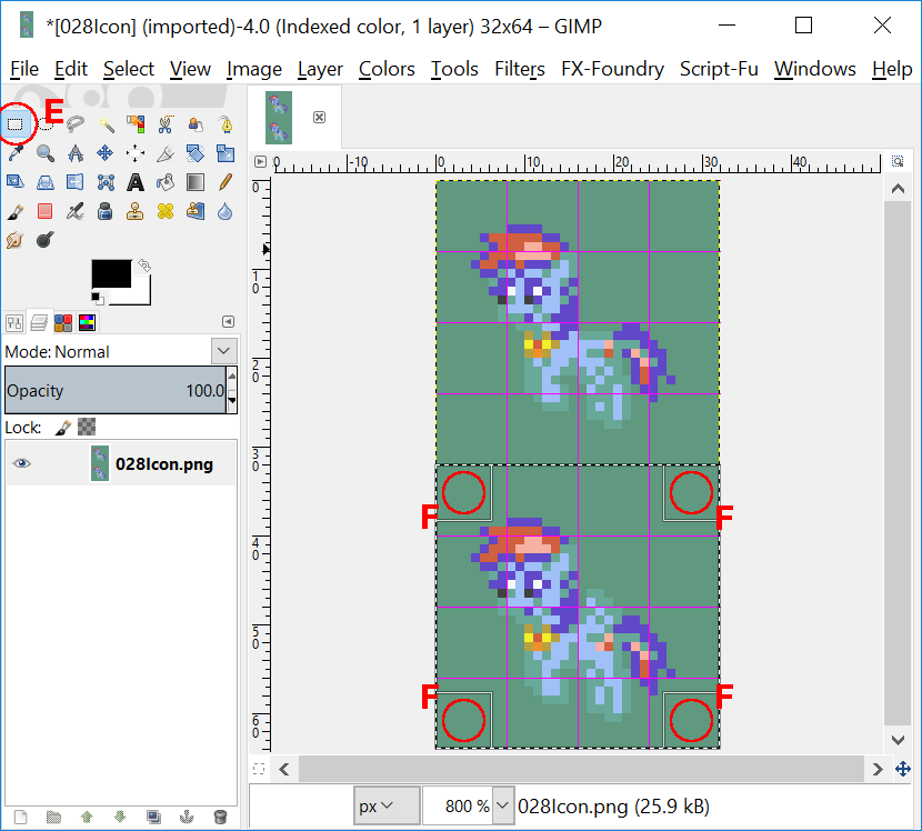 Pokemon icon sprites 32x64 - Dating