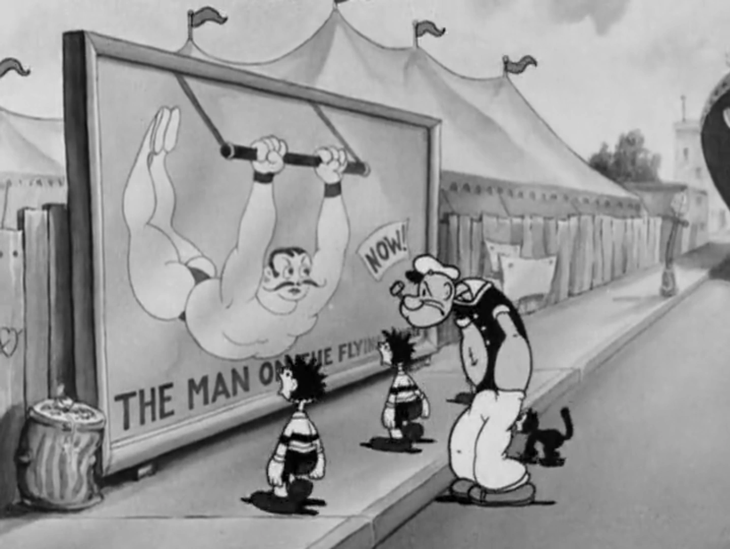 The Man on the Flying Trapeze | Popeye the Sailorpedia | Fandom