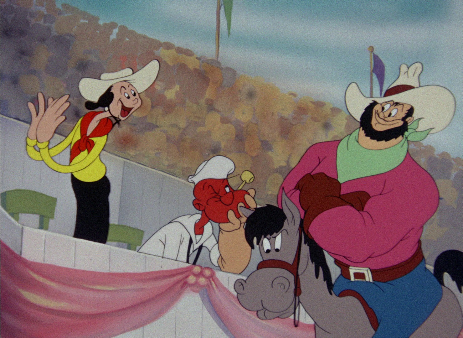 Image Bluto Gets Popeye Hot Popeye The Sailorpedia Fandom Powered By Wikia