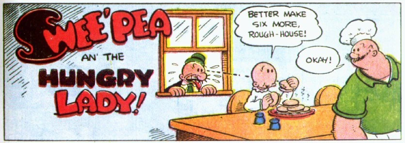 Swee'Pea an' the Hungry Lady! | Popeye the Sailorpedia | FANDOM powered ...