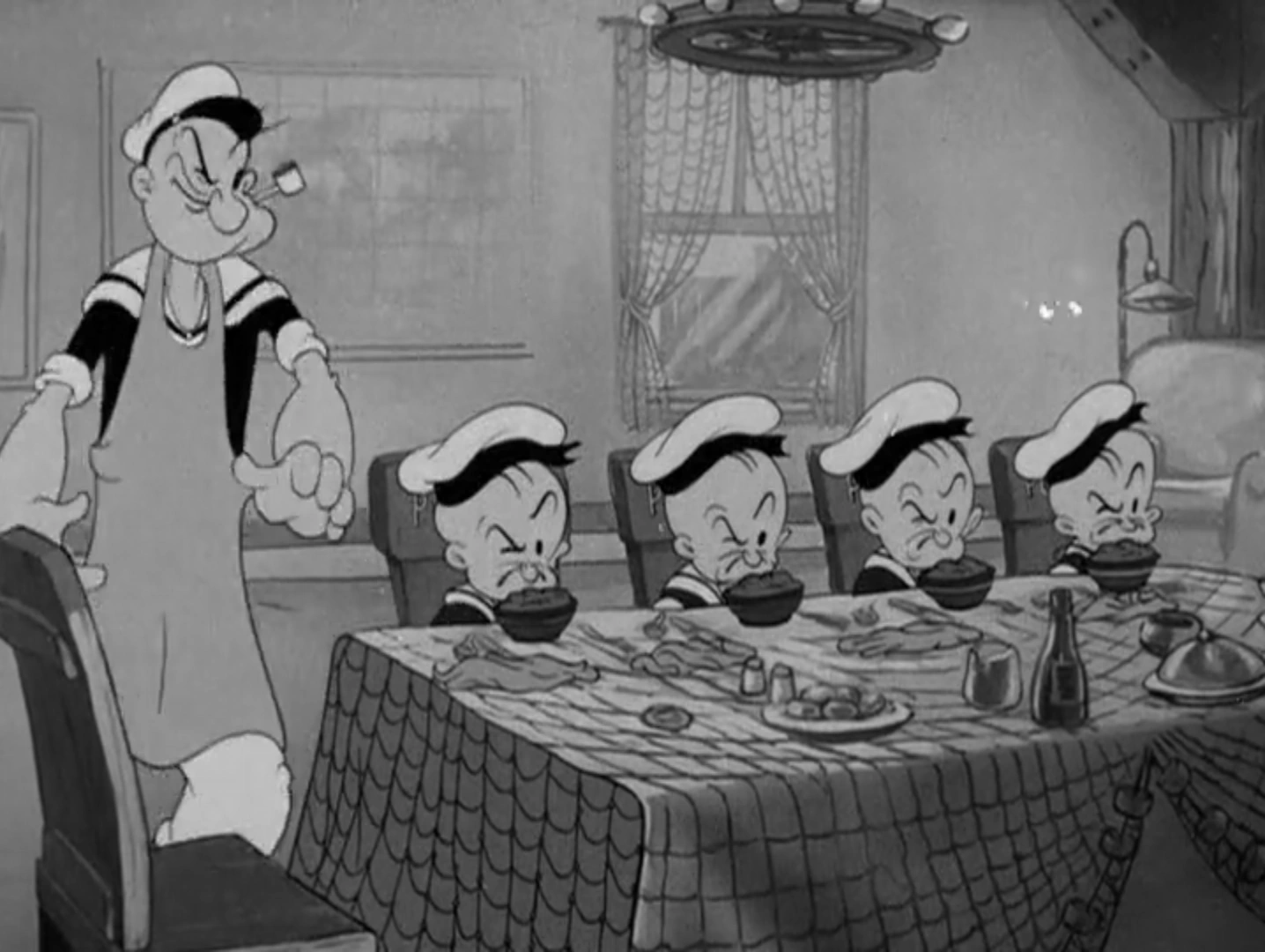 Pip-eye, Pup-eye, Poop-eye an' Peep-eye | Popeye the Sailorpedia | Fandom