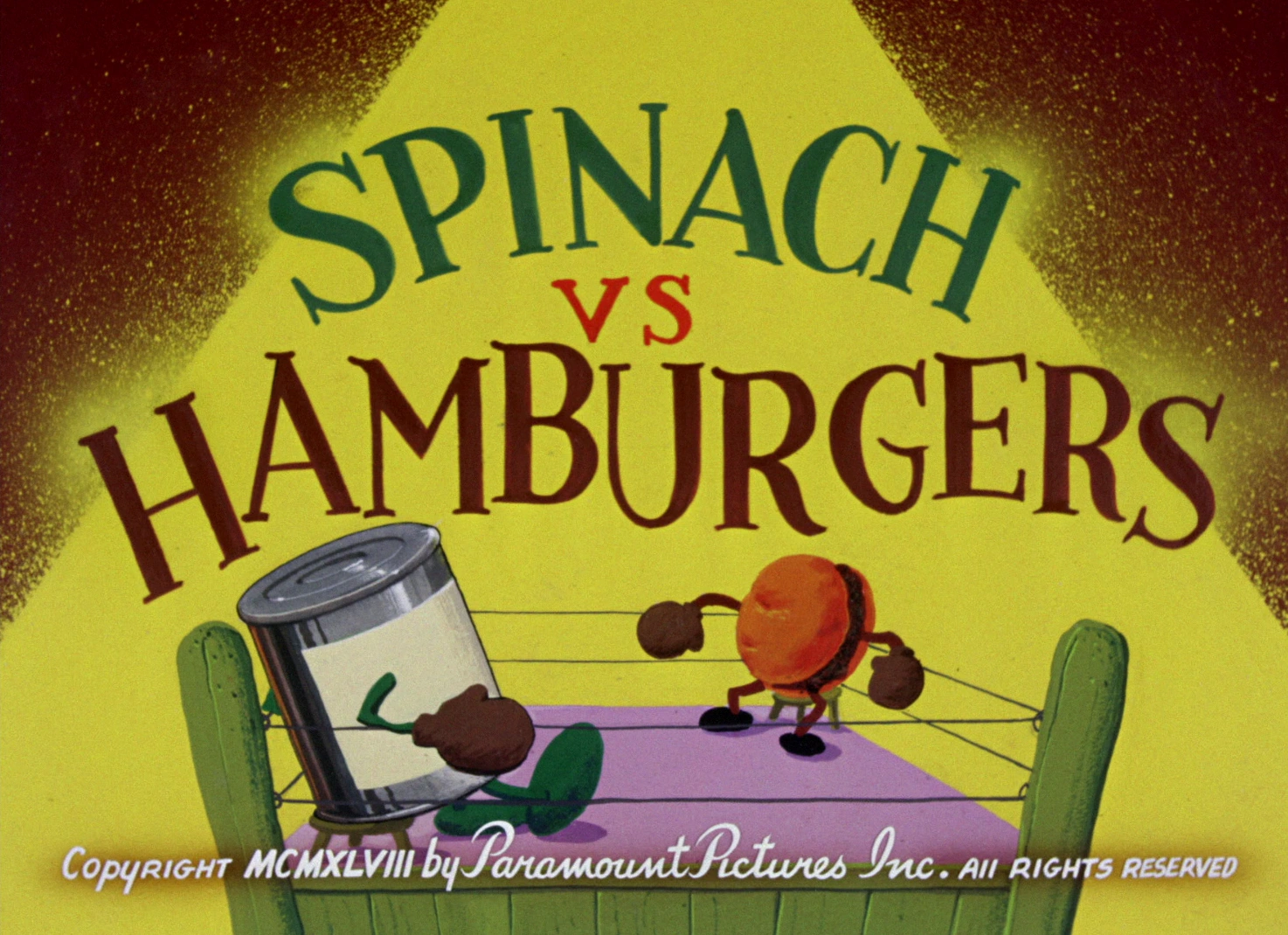 Spinach vs Hamburgers | Popeye the Sailorpedia | Fandom