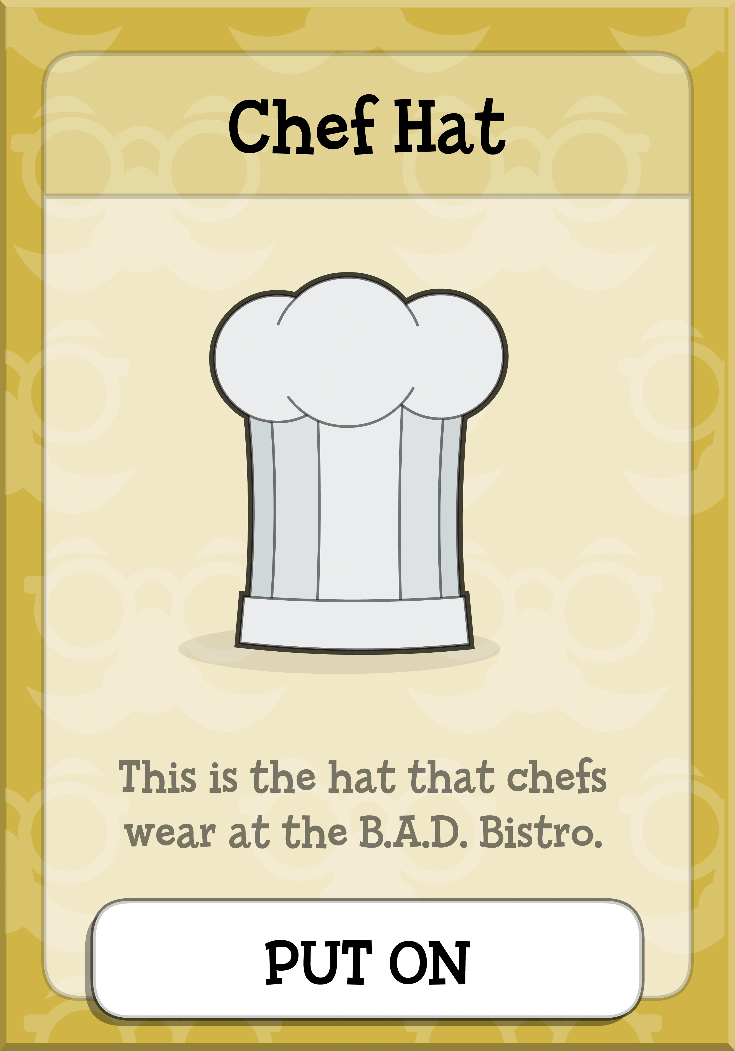 Chef Hat | Poptropica Wiki | FANDOM powered by Wikia