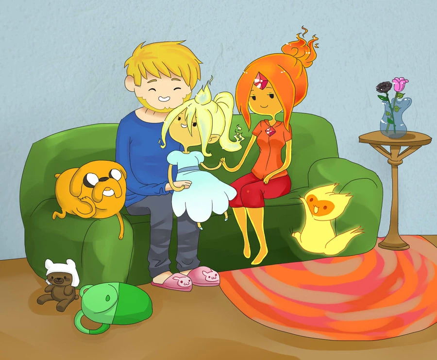 Obraz - Family portrait-adventure-time-with-finn-and-jake-33409293-900 ...