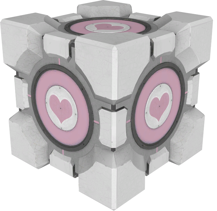 Companion Cube | Wikia Portal 2 BR | Fandom