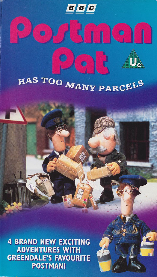 Postman Pat Has Too Many Parcels (VHS) | Postman Pat Wiki | FANDOM ...