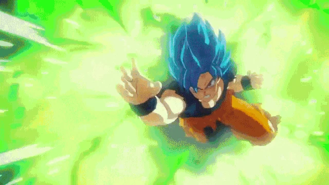 Vegeta Vs Broly Gif