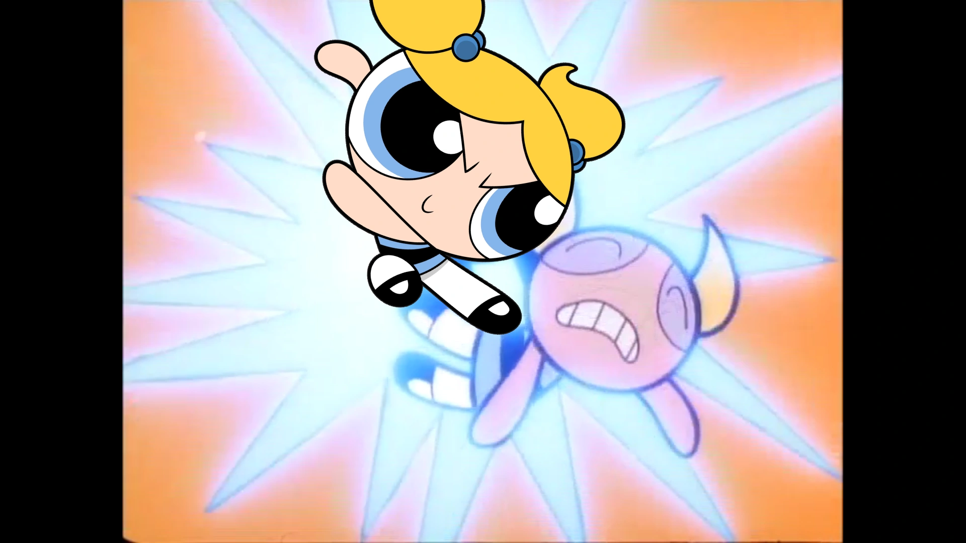 Image - Reboot Bubbles beats up Original Bubbles.png | Powerpuff Girls ...