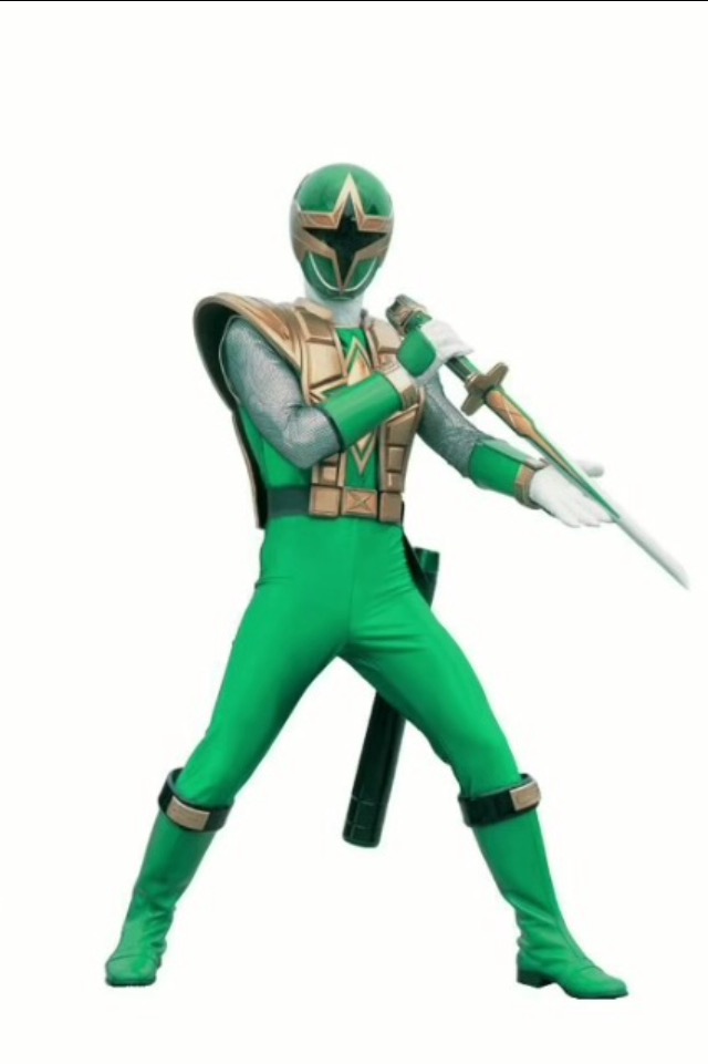 Image Green Ninja Storm Ranger Scanner App Assets Rangerwiki Fandom Powered By Wikia
